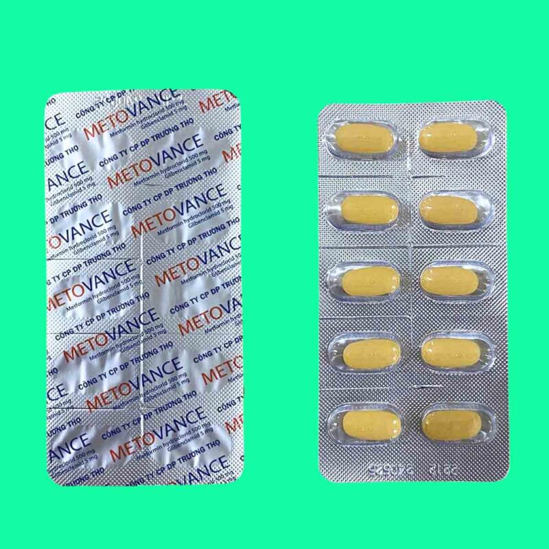 Thuốc Metovance là thuốc gì? giá bao nhiêu? mua ở đâu? có tác dụng gì?