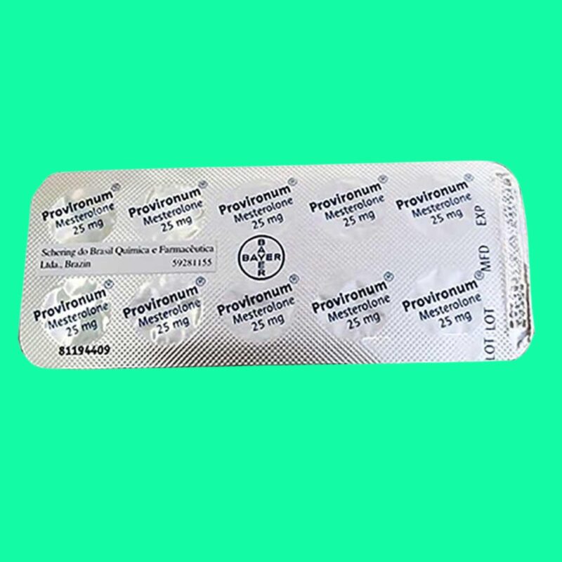 Thuốc Provironum 25mg là thuốc gì? giá bao nhiêu? mua ở đâu?
