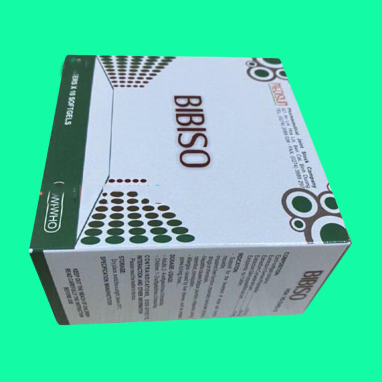 Thuốc Bibiso là thuốc gì? giá bao nhiêu? mua ở đâu? có tác dụng gì?