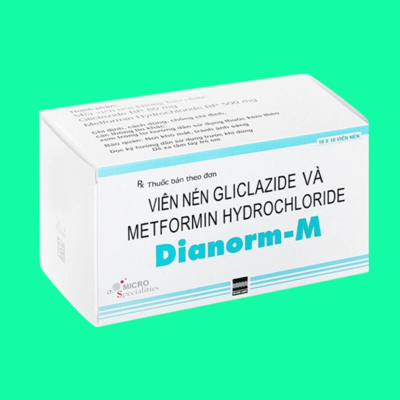 Thuốc Dianorm M là thuốc gì? giá bao nhiêu? mua ở đâu? có tác dụng gì?
