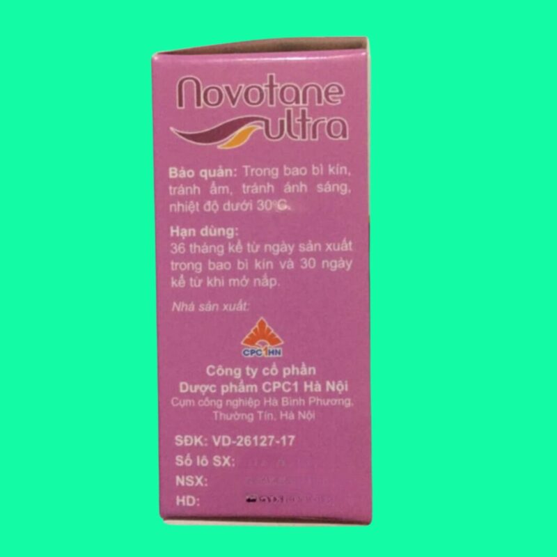 Thuốc nhỏ mắt Novotane Ultra 5ml giá bao nhiêu? mua ở đâu?