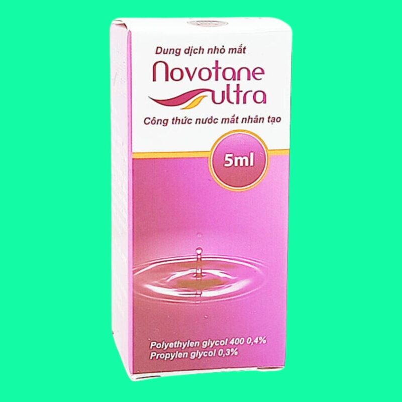 Thuốc nhỏ mắt Novotane Ultra 5ml giá bao nhiêu? mua ở đâu?