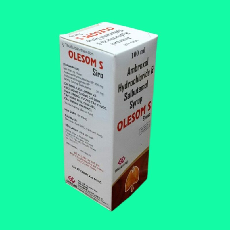 Thuốc Olesom S là thuốc gì? giá bao nhiêu? mua ở đâu? có tác dụng gì?