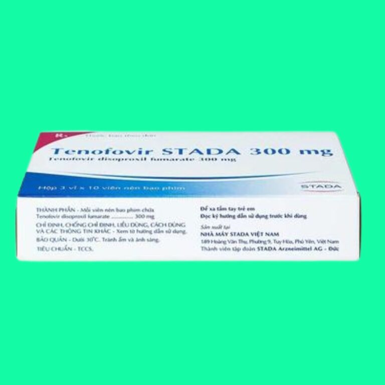 Tenofovir STADA là thuốc gì? giá bao nhiêu? tác dụng gì? mua ở đâu?
