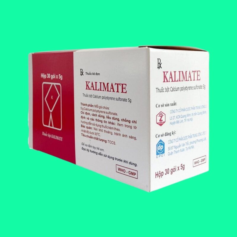 Kalimate 5g là thuốc gì? giá bao nhiêu? mua ở đâu? có tác dụng gì?