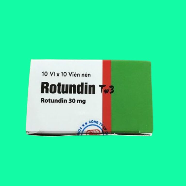 Thuốc Rotundin 60mg, 30mg là thuốc gì? giá bao nhiêu? mua ở đâu?
