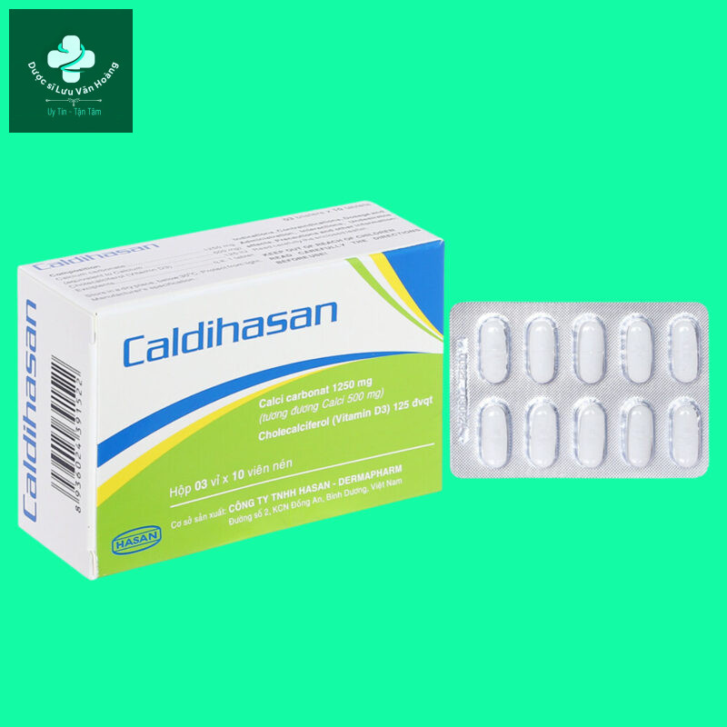 Thuốc Caldihasan là thuốc gì? giá bao nhiêu? mua ở đâu? có tác dụng gì?