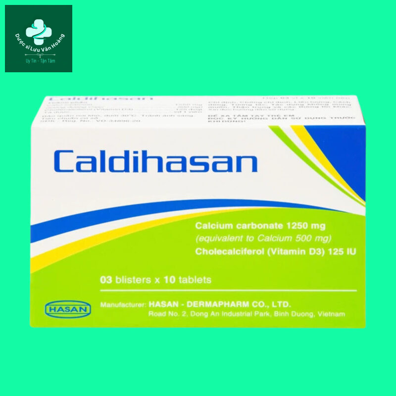 Thuốc Caldihasan là thuốc gì? giá bao nhiêu? mua ở đâu? có tác dụng gì?