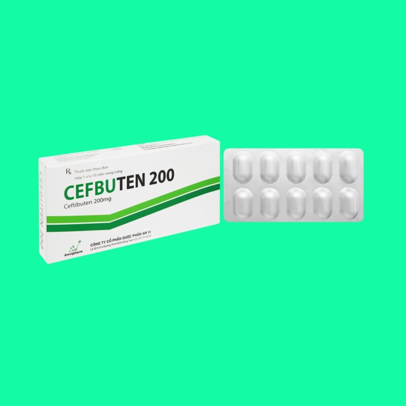 Thuốc Cefbuten 200 là thuốc gì? giá bao nhiêu? mua ở đâu? có tốt không?