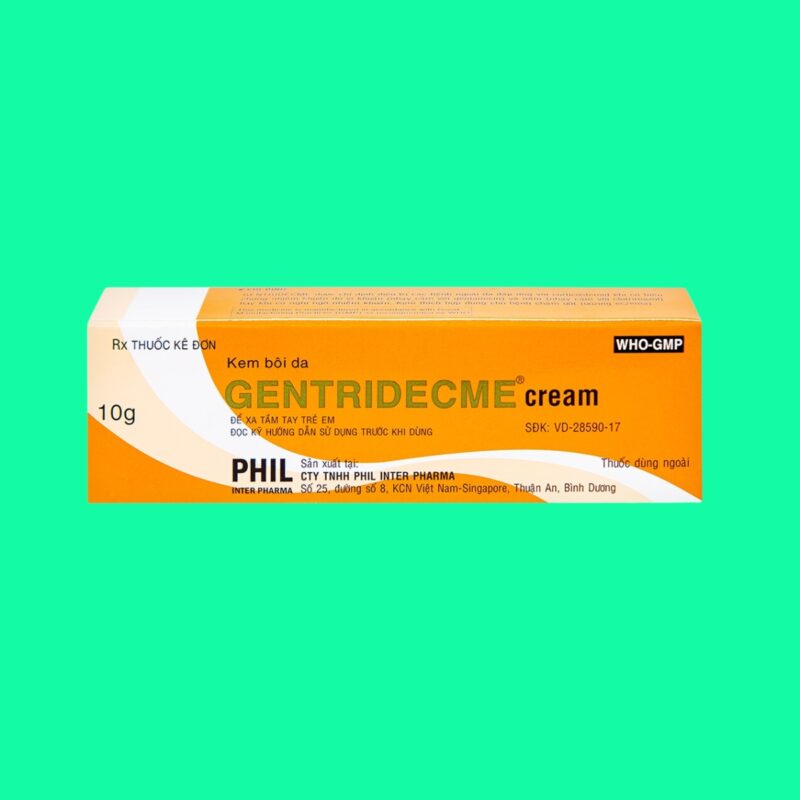 Thuốc Gentridecme là thuốc gì? giá bao nhiêu? mua ở đâu? có tác dụng gì