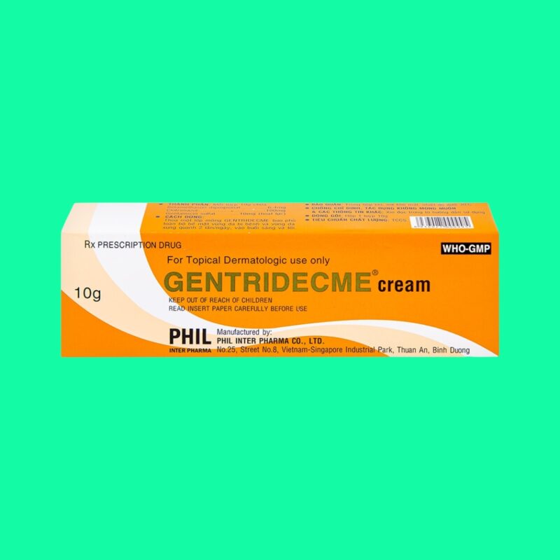 Thuốc Gentridecme là thuốc gì? giá bao nhiêu? mua ở đâu? có tác dụng gì