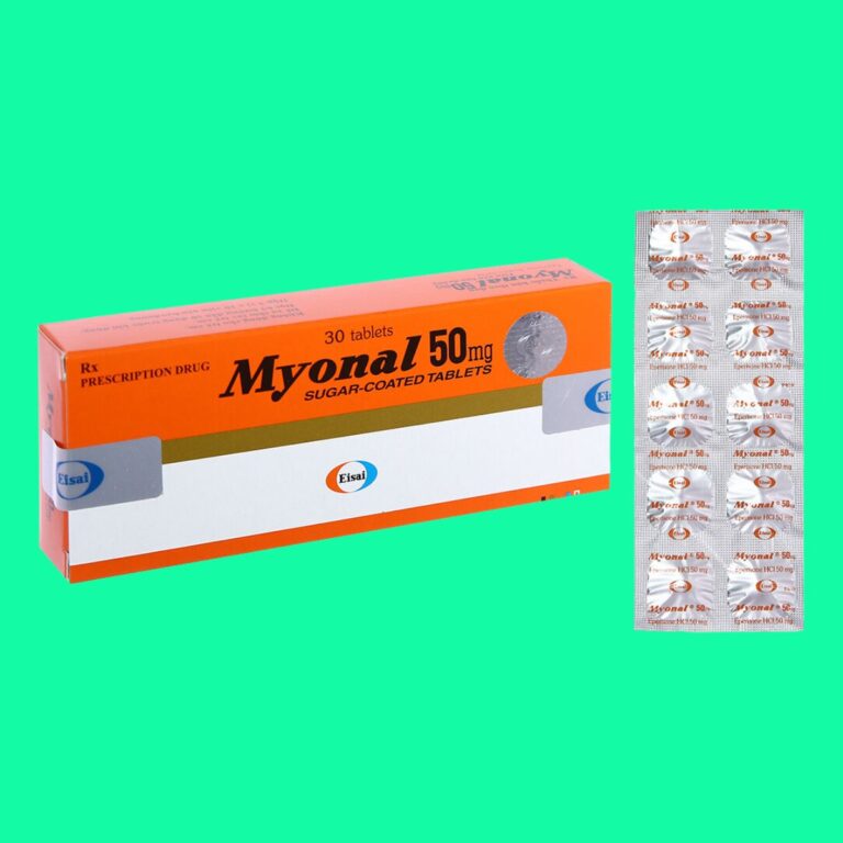 Thuốc Myonal là thuốc gì? giá bao nhiêu? mua ở đâu? có tác dụng gì?