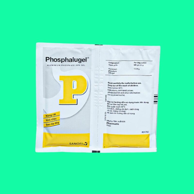 Thuốc Phosphalugel: Công dụng, cách dùng, liều dùng, mua ở đâu?