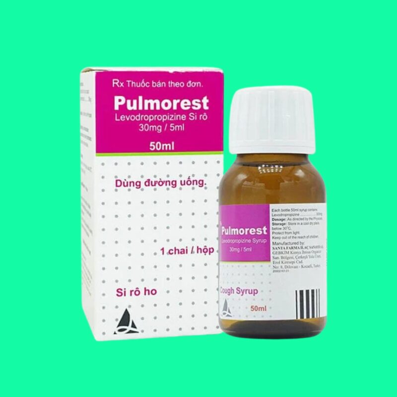 Thuốc Pulmorest là thuốc gì? giá bao nhiêu? mua ở đâu? có tác dụng gì?