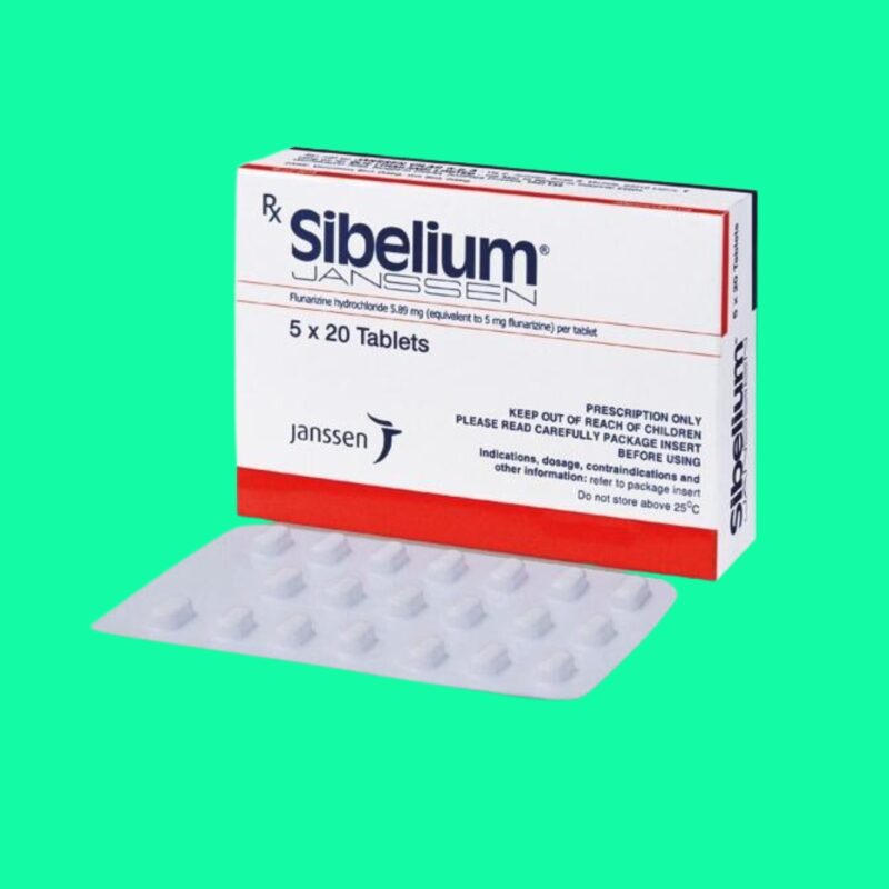 Thuốc Sibelium là thuốc gì? giá bao nhiêu? mua ở đâu? có tác dụng gì?