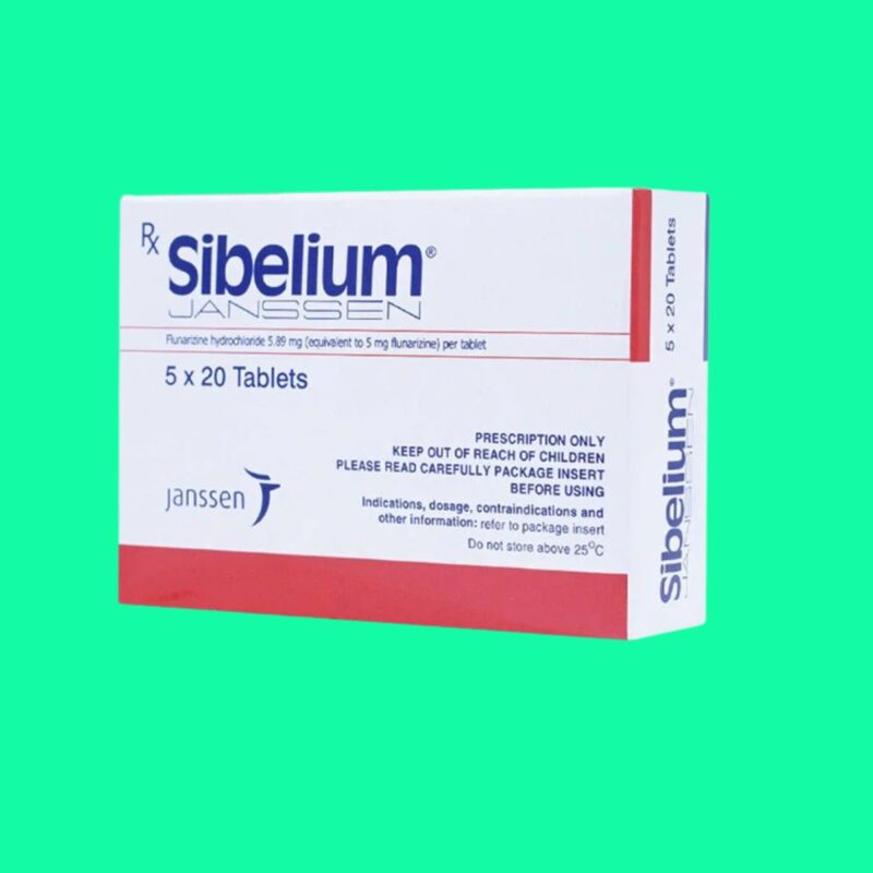 Thuốc Sibelium là thuốc gì? giá bao nhiêu? mua ở đâu? có tác dụng gì?