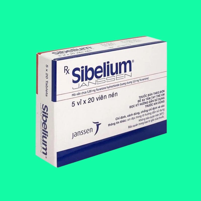 Thuốc Sibelium là thuốc gì? giá bao nhiêu? mua ở đâu? có tác dụng gì?