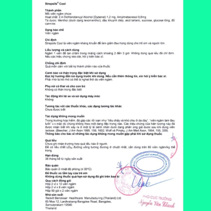 Thuốc Strepsils cool là thuốc gì? giá bao nhiêu? mua ở đâu? có tốt không?
