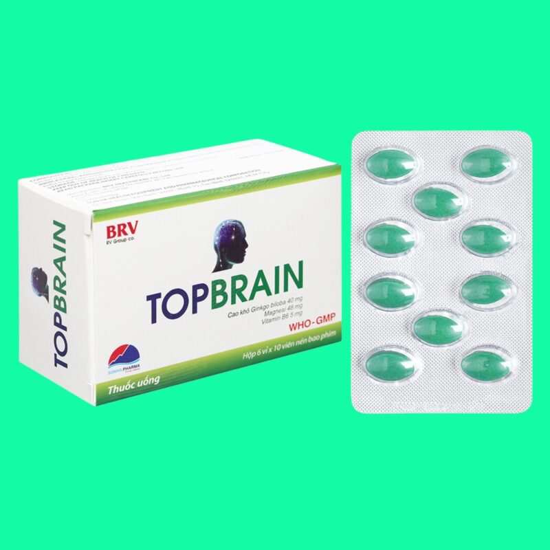 Thuốc Topbrain là thuốc gì? giá bao nhiêu? mua ở đâu? có tác dụng gì?