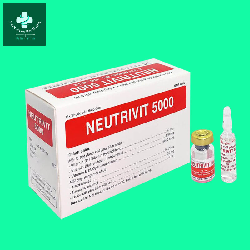 Thuốc Neutrivit 5000 là thuốc gì? giá bao nhiêu? mua ở đâu? có tốt không