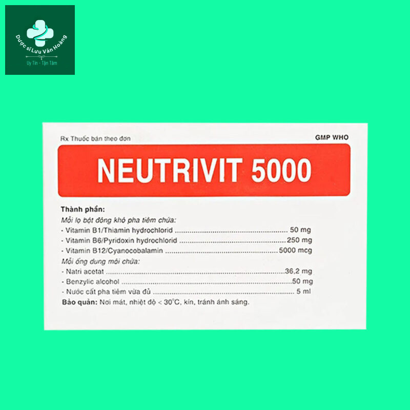 Thuốc Neutrivit 5000 là thuốc gì? giá bao nhiêu? mua ở đâu? có tốt không