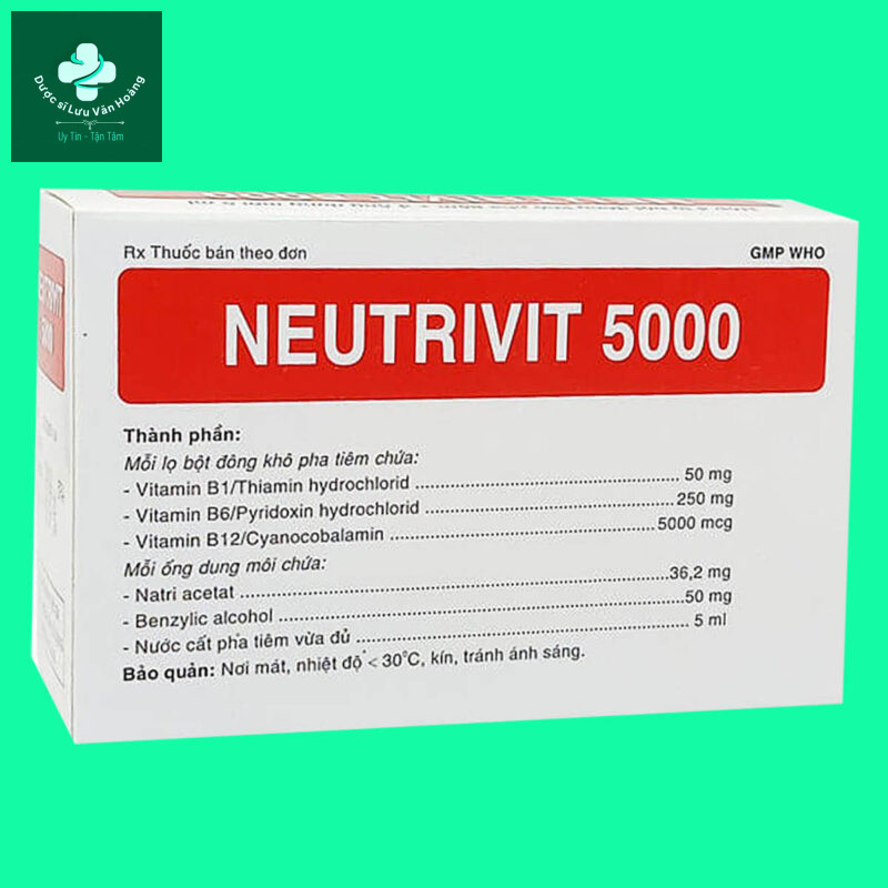 Thuốc Neutrivit 5000 là thuốc gì? giá bao nhiêu? mua ở đâu? có tốt không