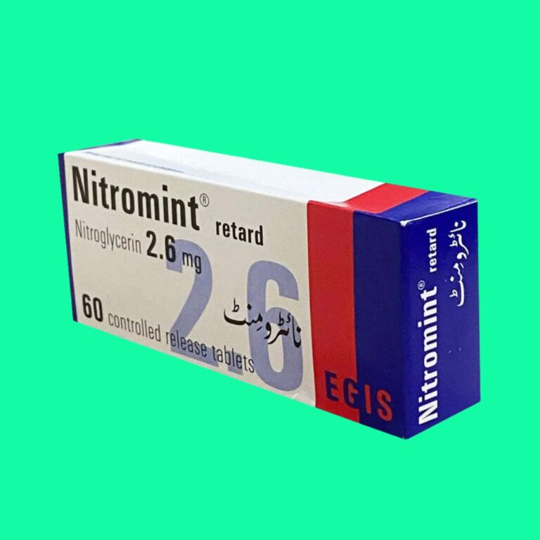 Nitromint 2,6mg là thuốc gì? giá bao nhiêu? mua ở đâu? có tác dụng gì?