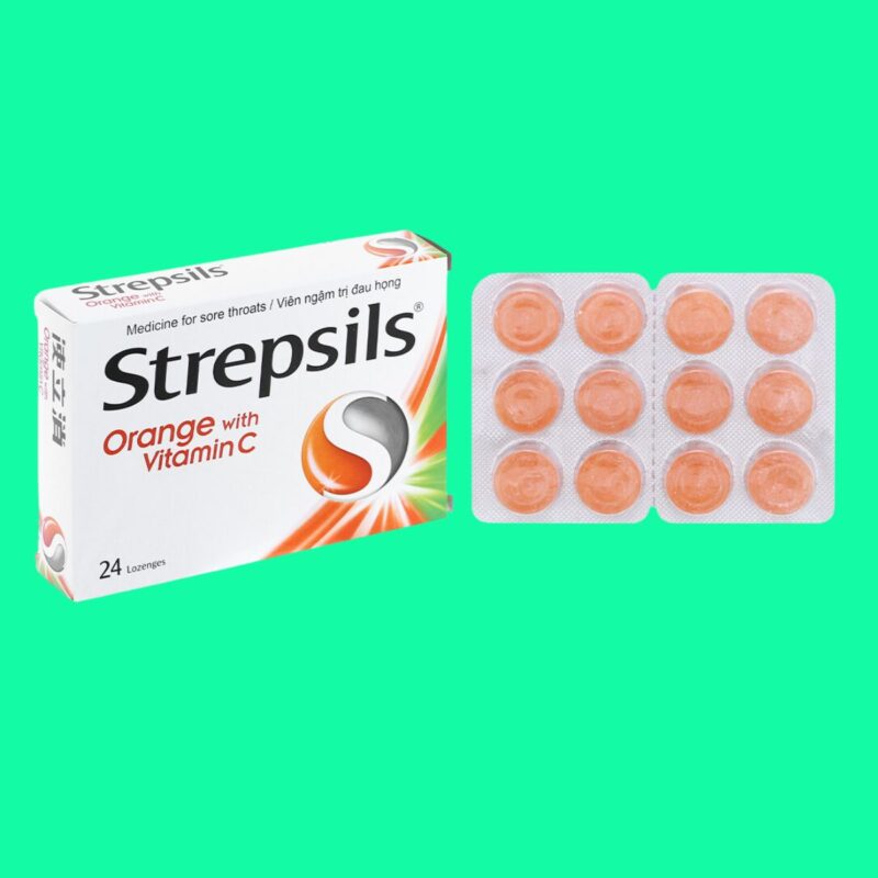 Thuốc Strepsils Orange là thuốc gì? giá bao nhiêu? mua ở đâu?