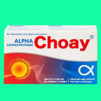 Alpha Choay Sanofi mẫu mới là thuốc gì? có tác dụng gì? giá bao nhiêu?