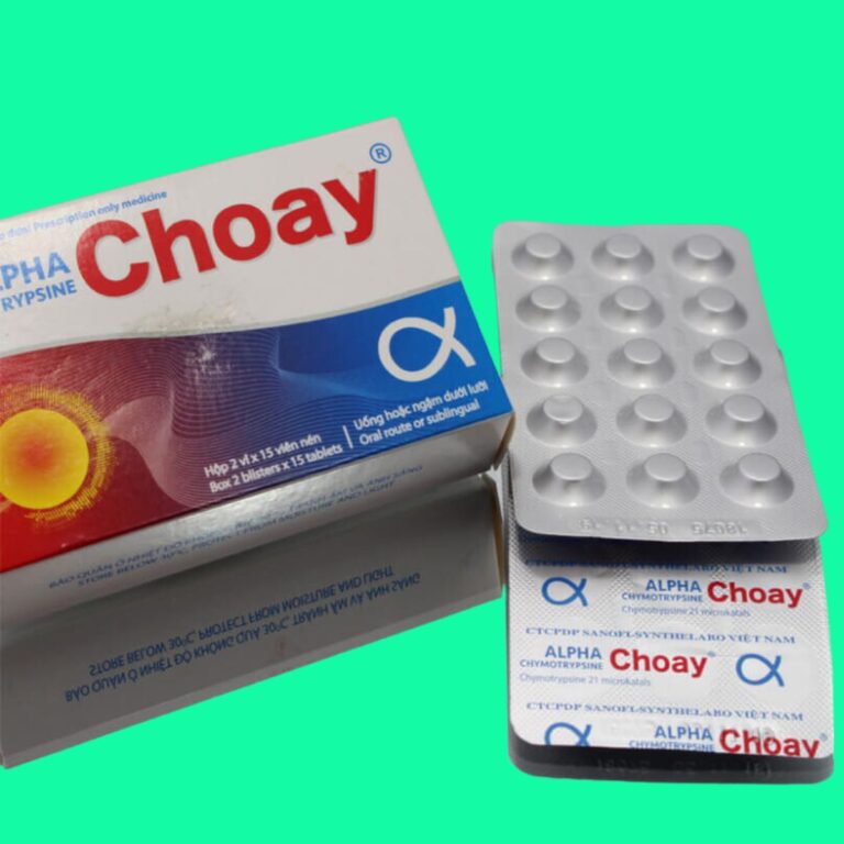 Alpha Choay Sanofi mẫu mới là thuốc gì? có tác dụng gì? giá bao nhiêu?