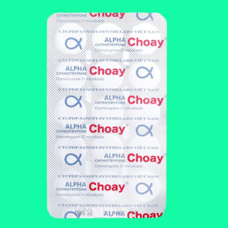 Alpha Choay Sanofi mẫu mới là thuốc gì? có tác dụng gì? giá bao nhiêu?