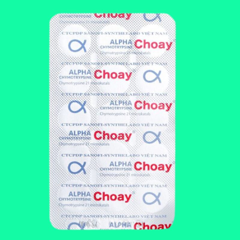 Alpha Choay Sanofi mẫu mới là thuốc gì? có tác dụng gì? giá bao nhiêu?
