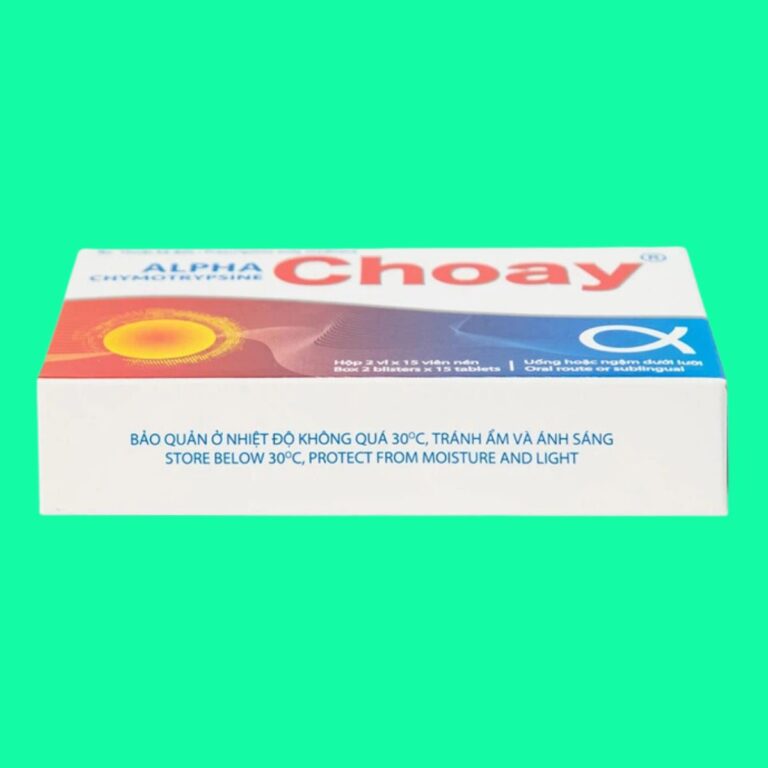 Alpha Choay Sanofi mẫu mới là thuốc gì? có tác dụng gì? giá bao nhiêu?