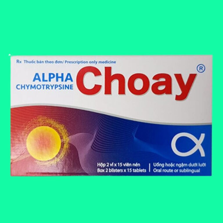 Alpha Choay Sanofi mẫu mới là thuốc gì? có tác dụng gì? giá bao nhiêu?