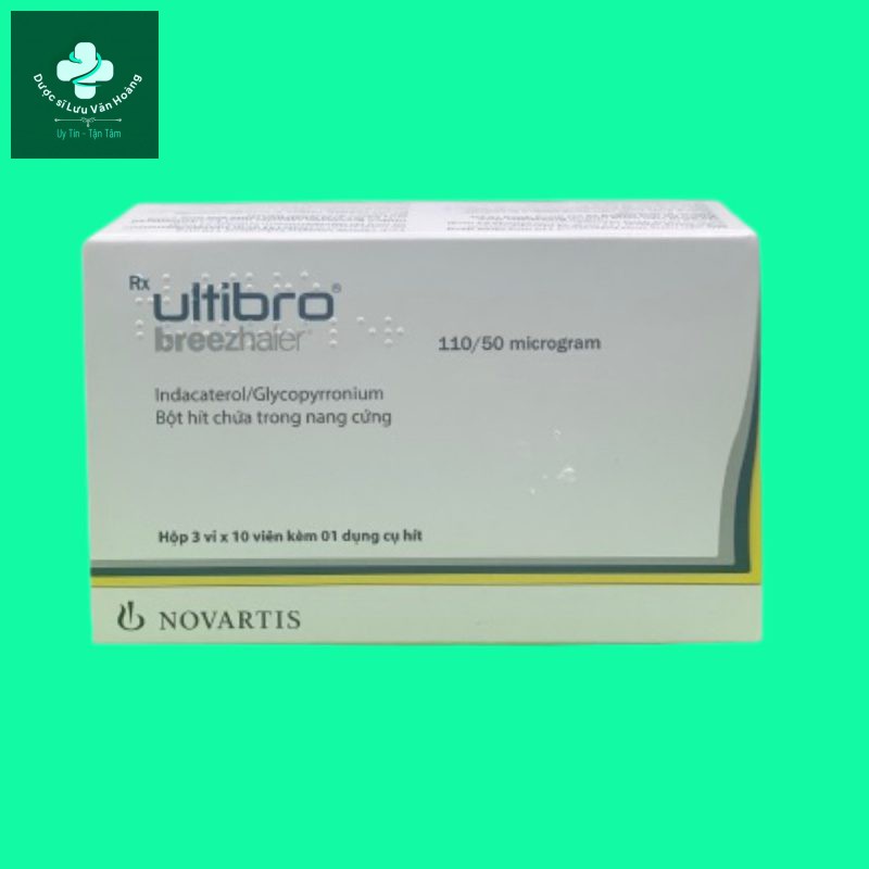 Thuốc Ultibro Breezhaler là thuốc gì? giá bao nhiêu? mua ở đâu? có tốt ...