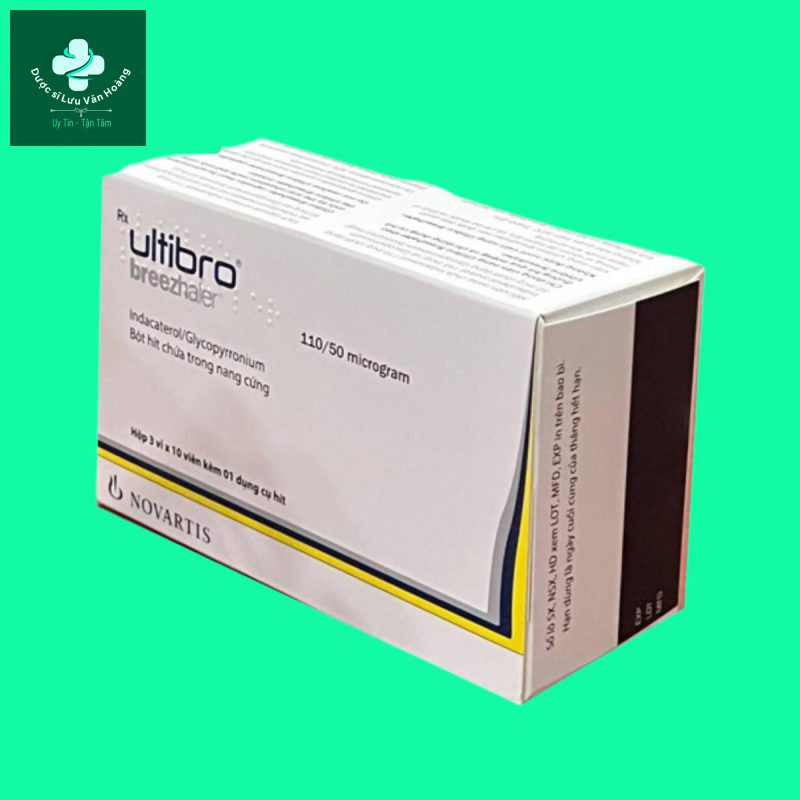 Thuốc Ultibro Breezhaler là thuốc gì? giá bao nhiêu? mua ở đâu? có tốt ...