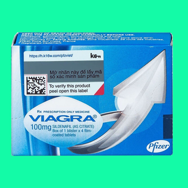 Thuốc Viagra 100mg là thuốc gì? giá bao nhiêu?mua ở đâu Hà Nội, HCM?