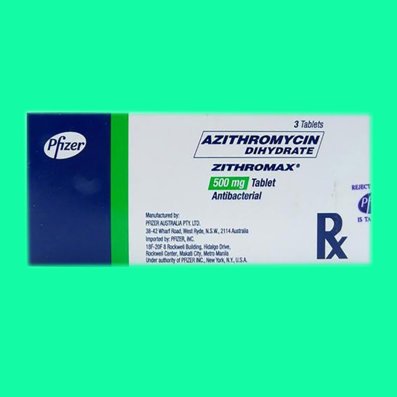Thuốc Zithromax 500mg là thuốc gì? giá bao nhiêu? mua ở đâu?