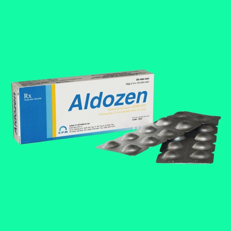 Thuốc Aldozen là thuốc gì? giá bao nhiêu? mua ở đâu? có tác dụng gì?