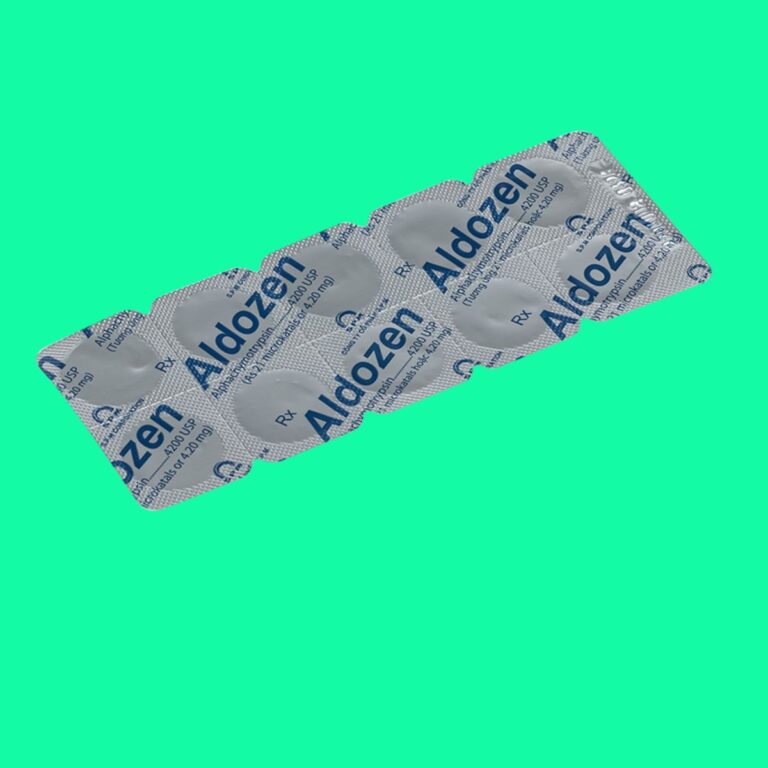 Thuốc Aldozen là thuốc gì? giá bao nhiêu? mua ở đâu? có tác dụng gì?