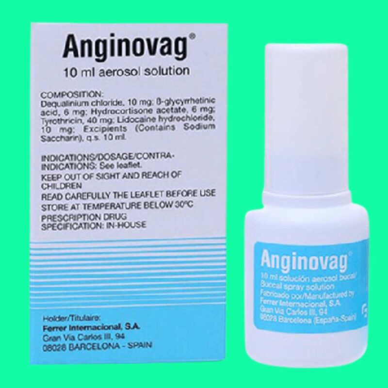 Thuốc Anginovag là thuốc gì? giá bao nhiêu? mua ở đâu? có tác dụng gì?