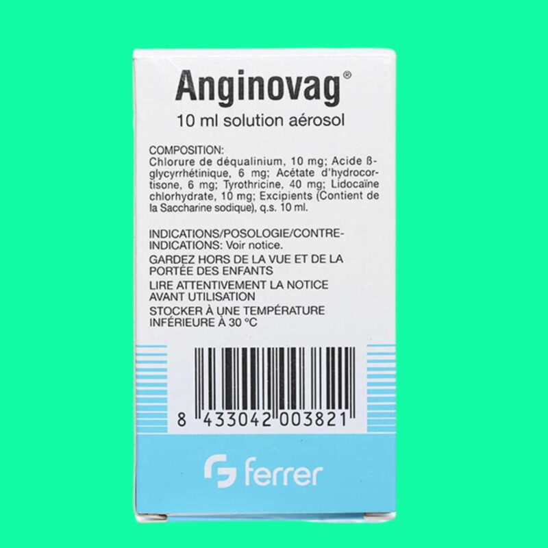 Thuốc Anginovag là thuốc gì? giá bao nhiêu? mua ở đâu? có tác dụng gì?