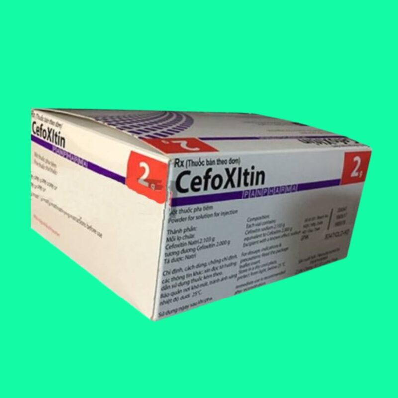CefoXItin Panpharma 2g là thuốc gì? Giá bao nhiêu, mua ở đâu? Có tốt không?