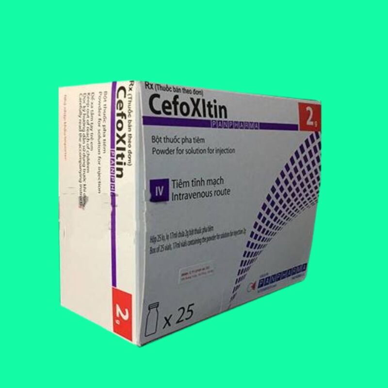 CefoXItin Panpharma 2g là thuốc gì? Giá bao nhiêu, mua ở đâu? Có tốt không?