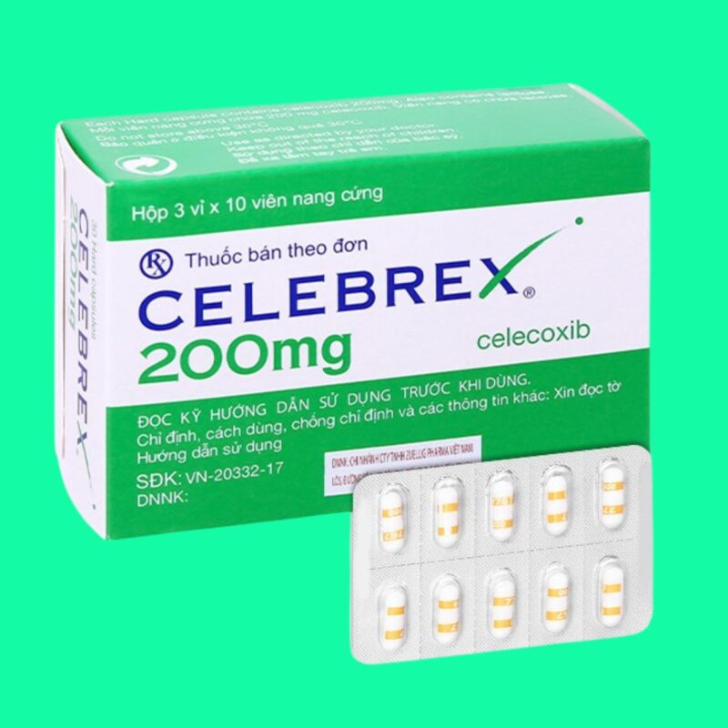 Celebrex là thuốc gì? Giá bao nhiêu, mua ở đâu? Có tốt khổng?