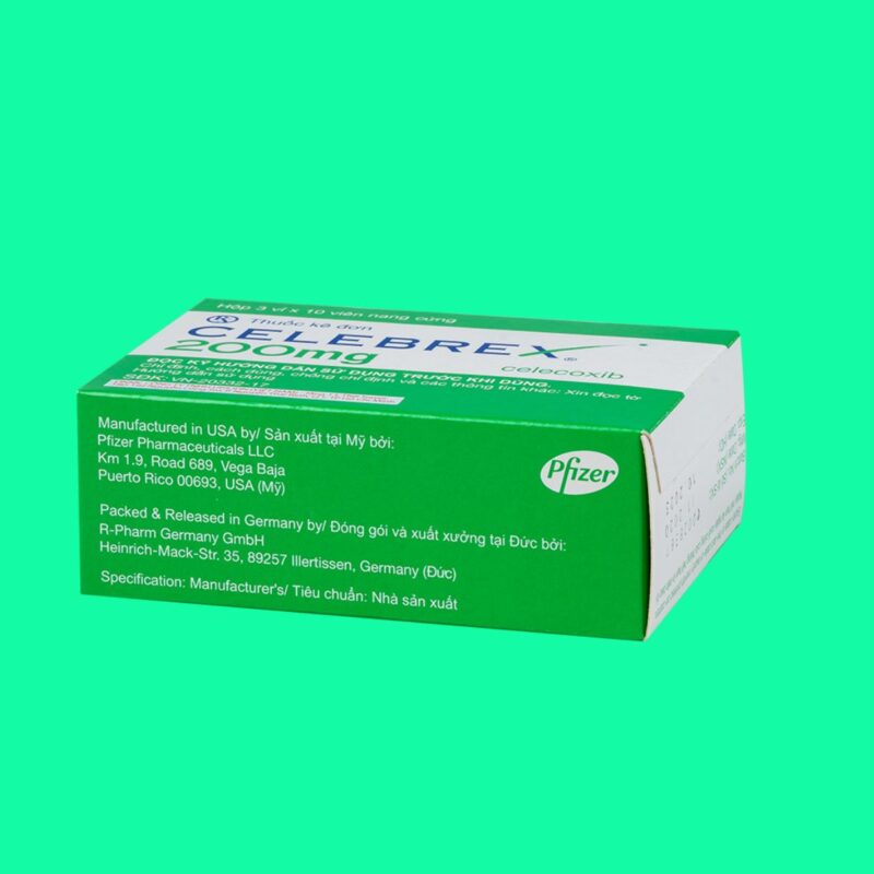 Celebrex là thuốc gì? Giá bao nhiêu, mua ở đâu? Có tốt khổng?