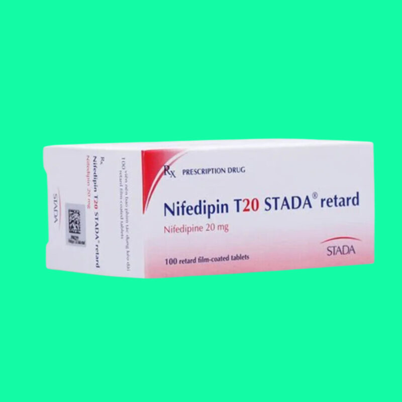 Thuốc Nifedipin T20 Stada retard là thuốc gì? giá bao nhiêu? mua ở đâu?