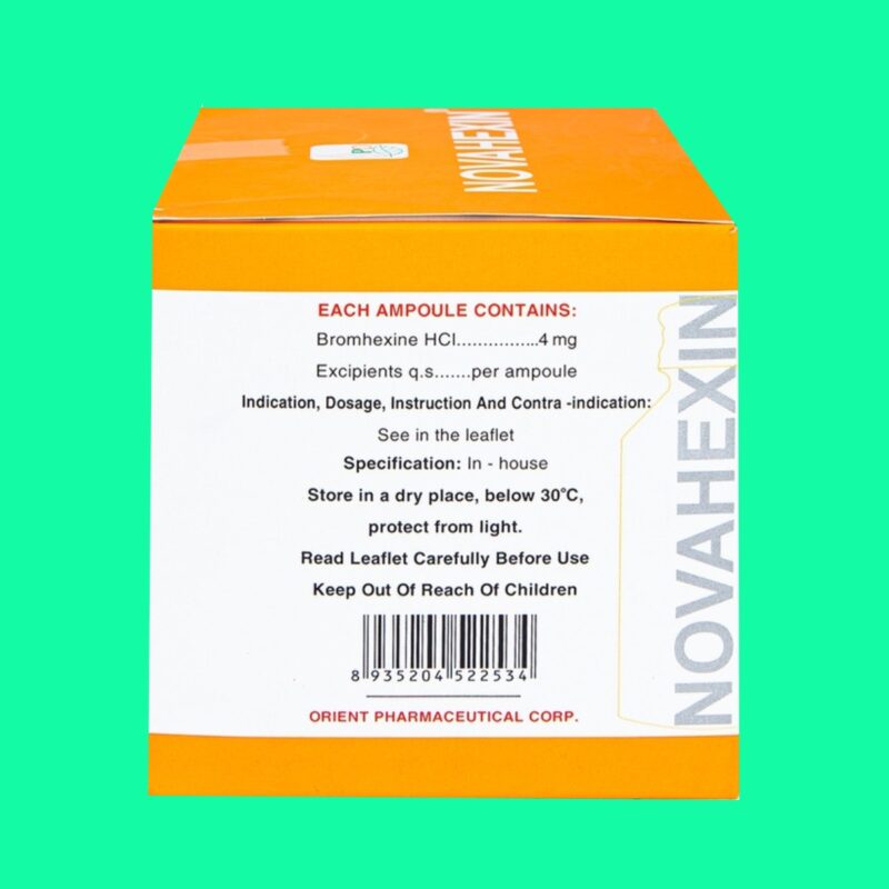 Thuốc Novahexin là thuốc gì? giá bao nhiêu? có tác dụng gì? mua ở đâu?