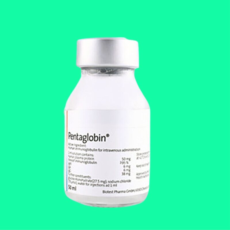Pentaglobin là thuốc gì? Giá bao nhiêu, mua ở đâu? Có tác dung gì?