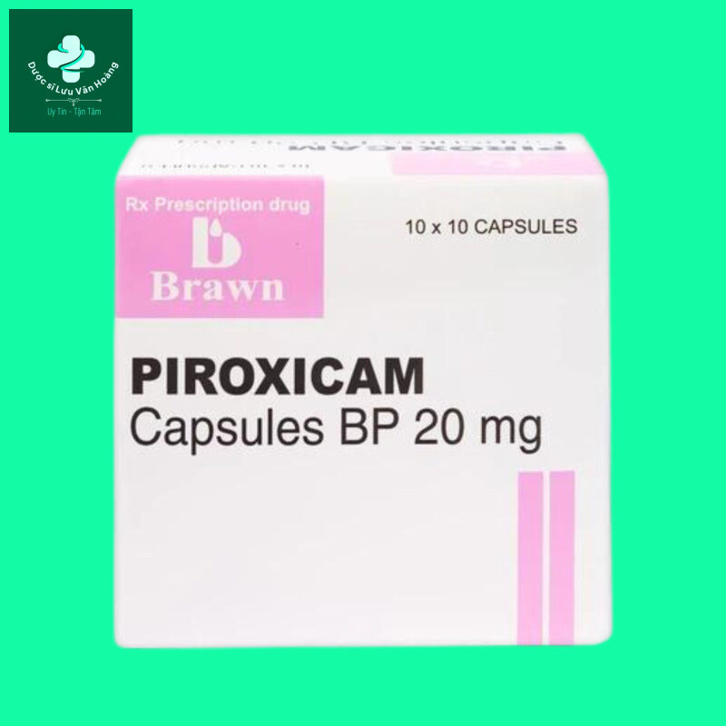Piroxicam 20mg là thuốc gì? giá bao nhiêu? có tác dụng gì? mua ở đâu?